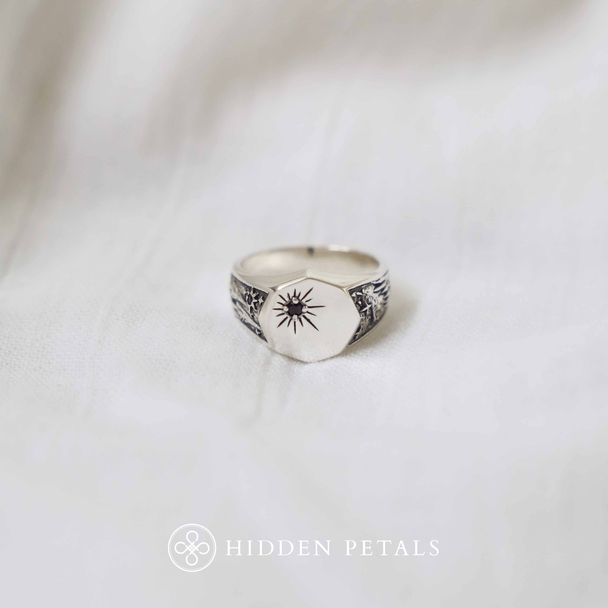 Sirius Signet Ring – Hidden Petals